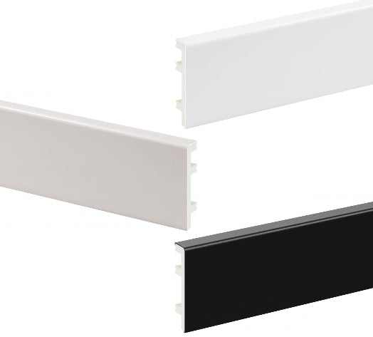 Status Line Plastic Skirting Board - Water Resistant Skirting 2.2m x 8 ...