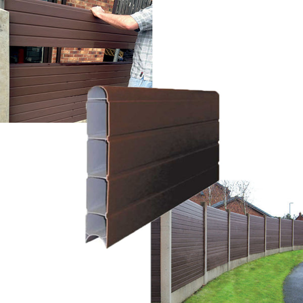 Composite Fencing Panels - Virtual Plastics Ltd.