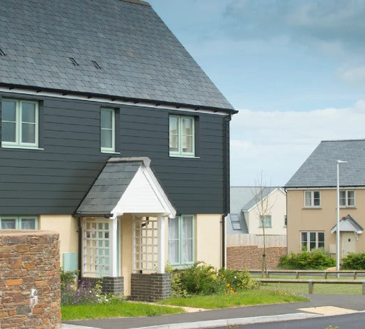 PVC External Shiplap Cladding - Anthracite Grey - Virtual Plastics Ltd.